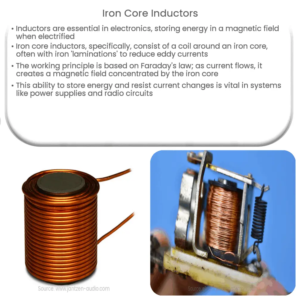 Iron Core Inductors | How it works, Application & Advantages Iron Core Inductors | How it works, Application & Advantages