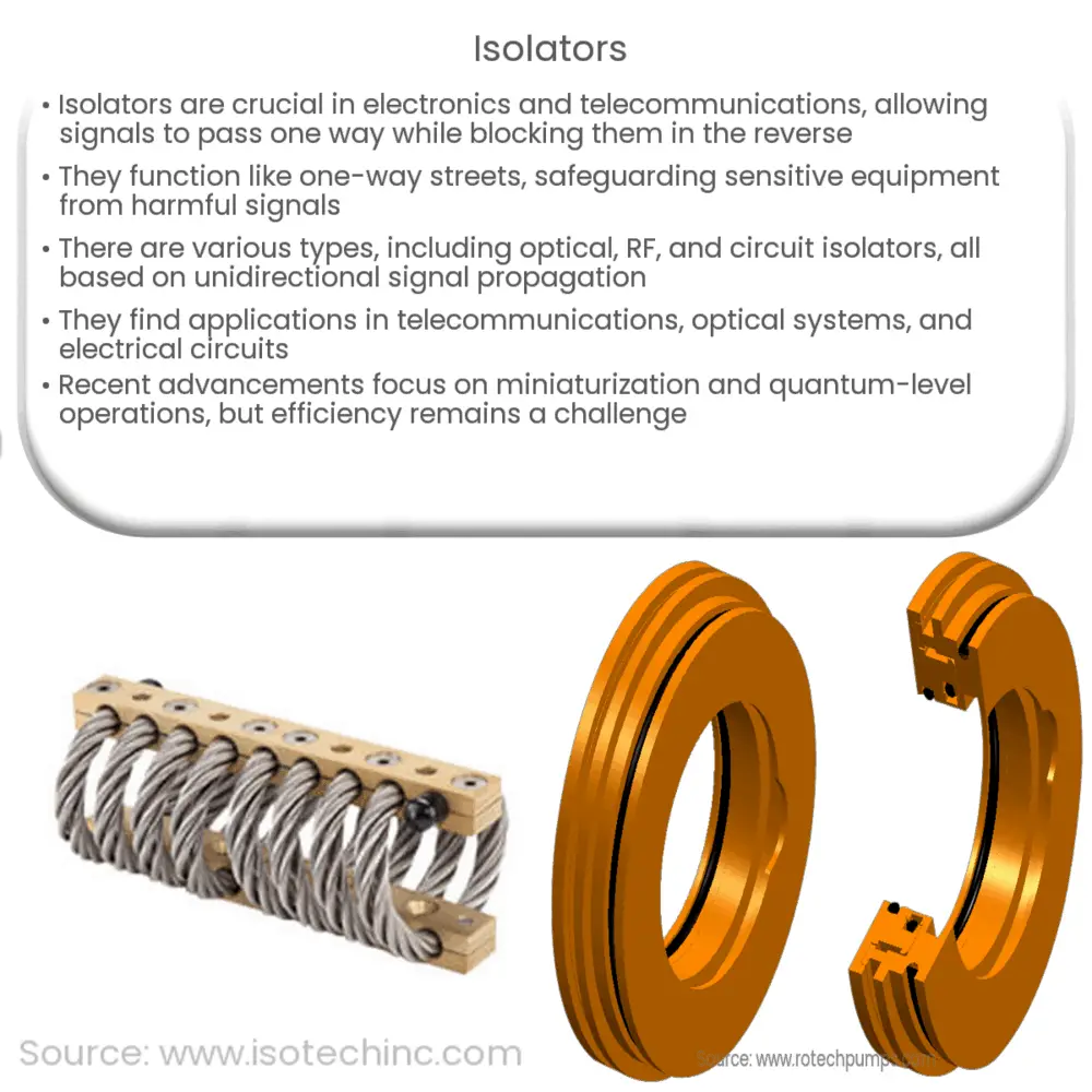 Isolators | How it works, Application & Advantages Isolators | How it works, Application & Advantages