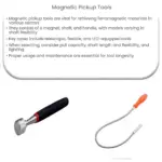 How does a magnetic pickup work?