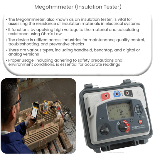Megohmmeter (Insulation tester) – Electricity – Magnetism