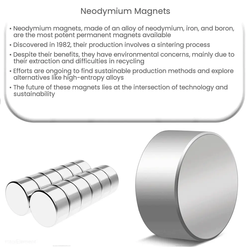 Aimants au néodyme | Comment ça marche, application et avantages
