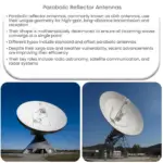 Parabolic reflector antenna | How it works, Application & Advantages