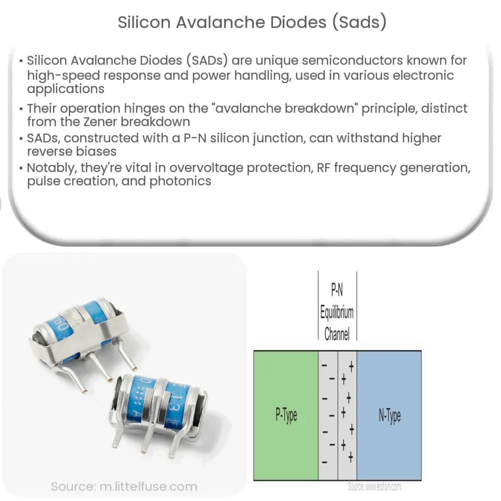 Silicon Avalanche Diodes (SADs) – Electricity – Magnetism
