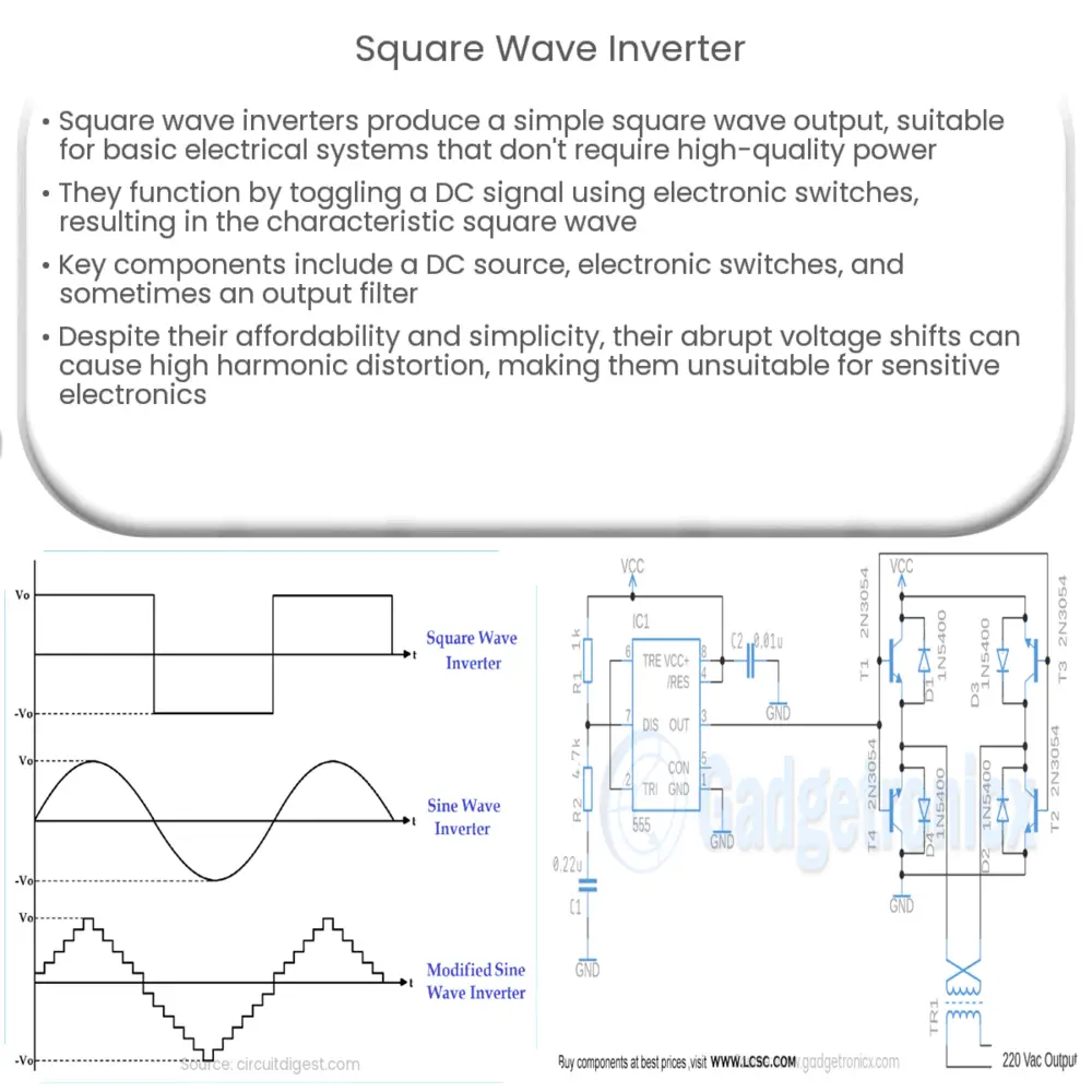 Square Wave Inverter – Electricity – Magnetism Square Wave Inverter – Electricity – Magnetism