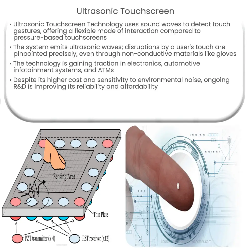 Ultrasonic Touchscreen | How it works, Application & Advantages