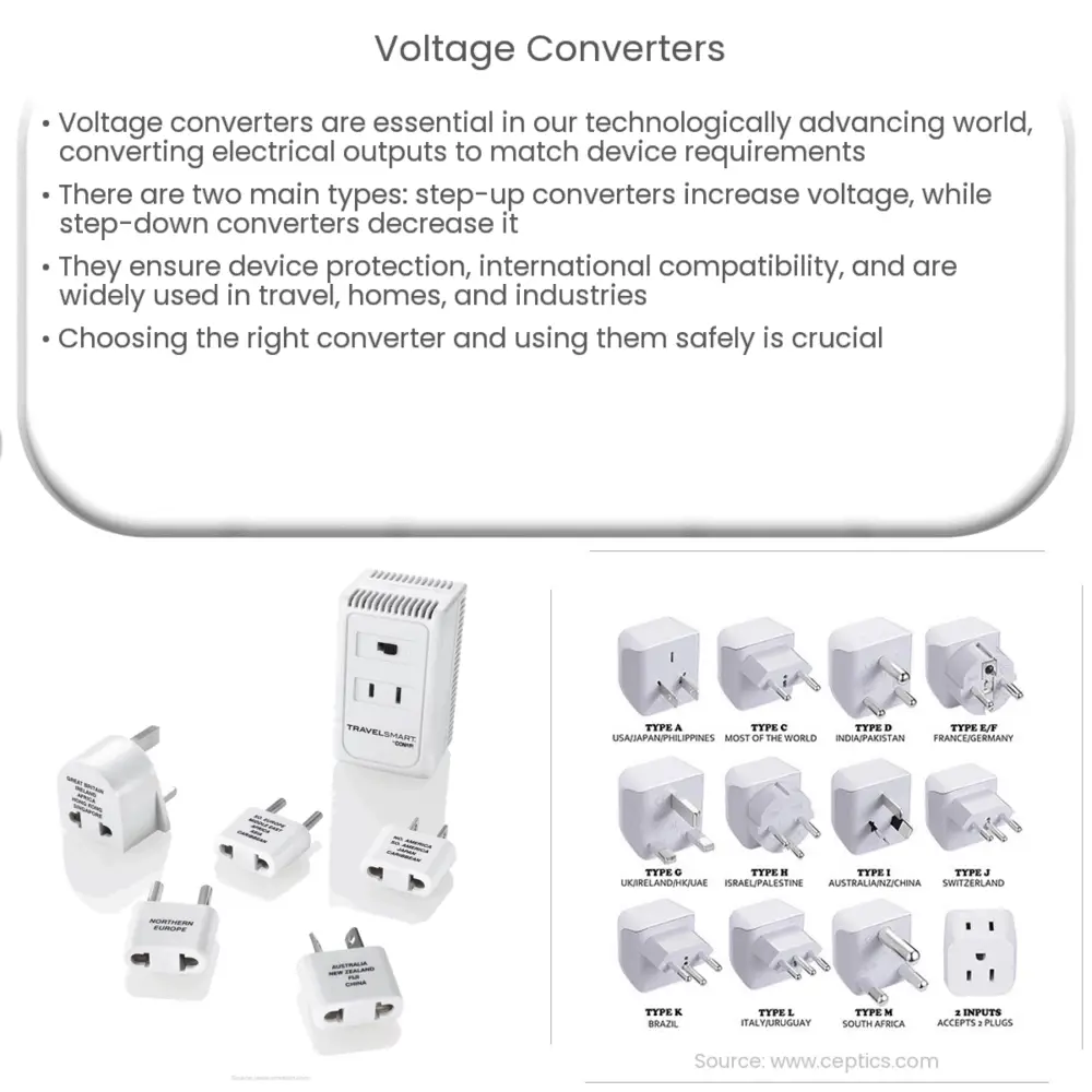Voltage Converters | How it works, Application & Advantages