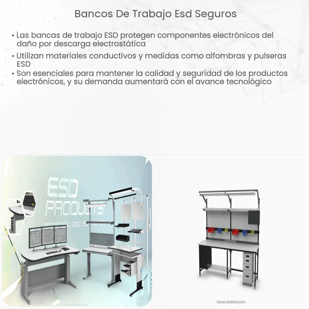 Bancos de trabajo ESD seguros – Electricity – Magnetism