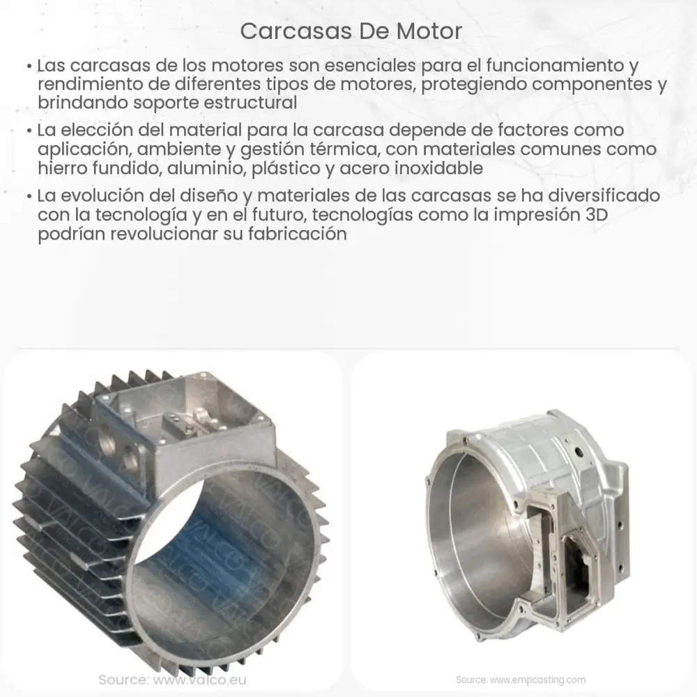 carcasas de motor | How it works, Application & Advantages