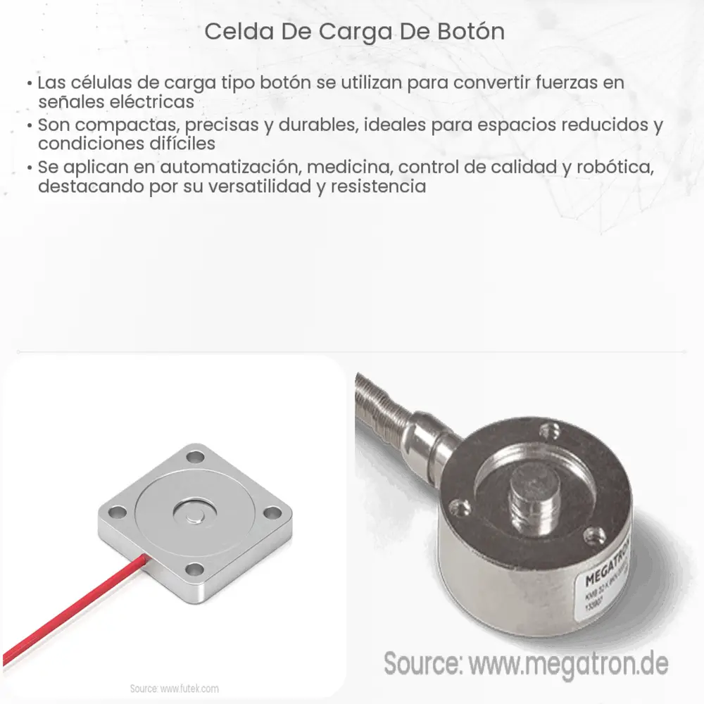 Celda de carga de botón – Electricity – Magnetism