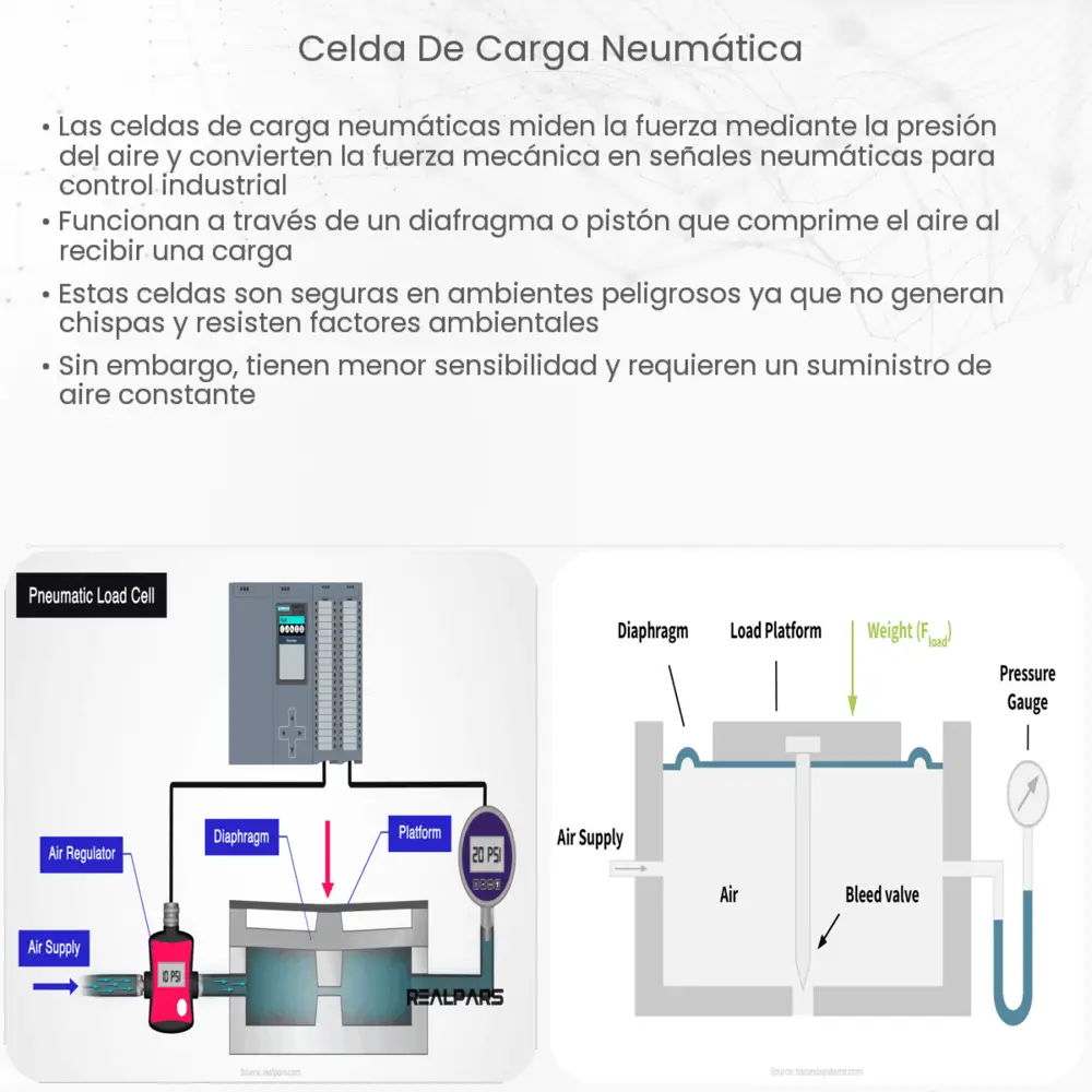 Celda de carga neumática | How it works, Application & Advantages