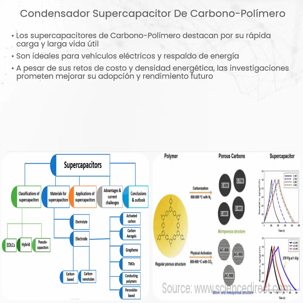 Polímero Conductivo Supercapacitor | How it works, Application & Advantages