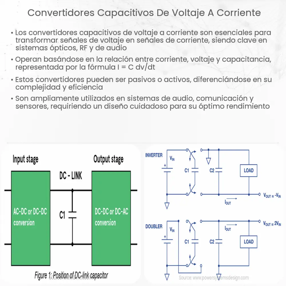 Convertidores Capacitivos De Voltaje A Corriente How It Works Application And Advantages