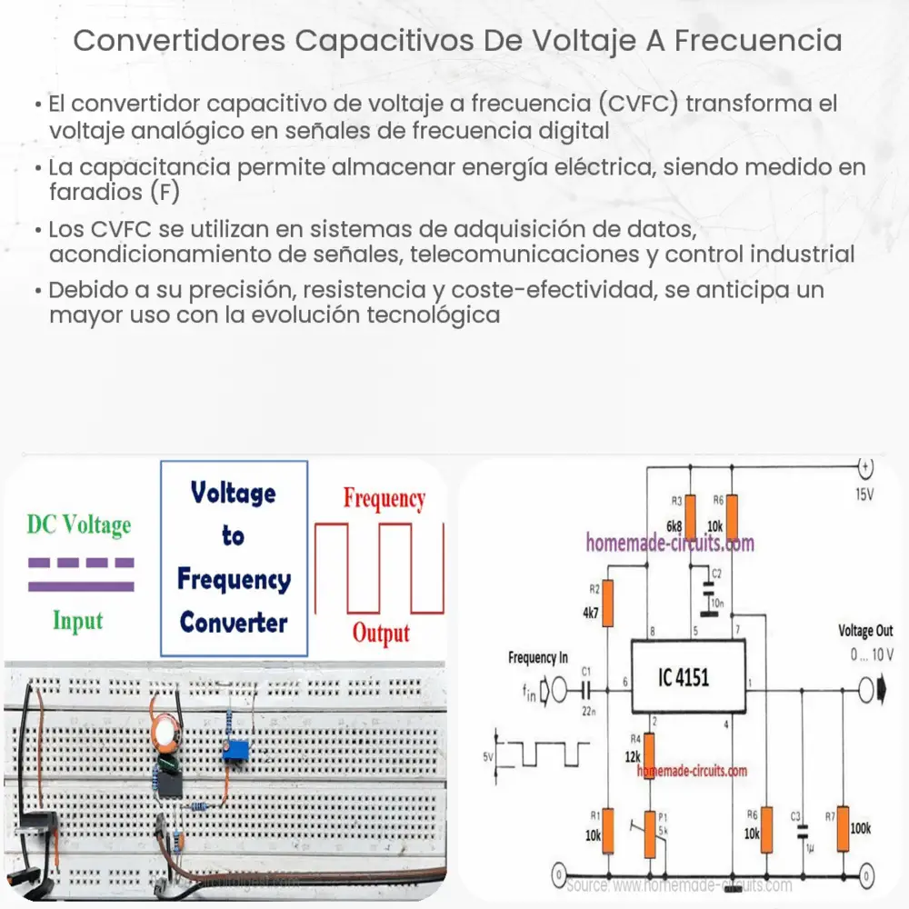 Convertidores Capacitivos De Voltaje A Frecuencia How It Works Application And Advantages