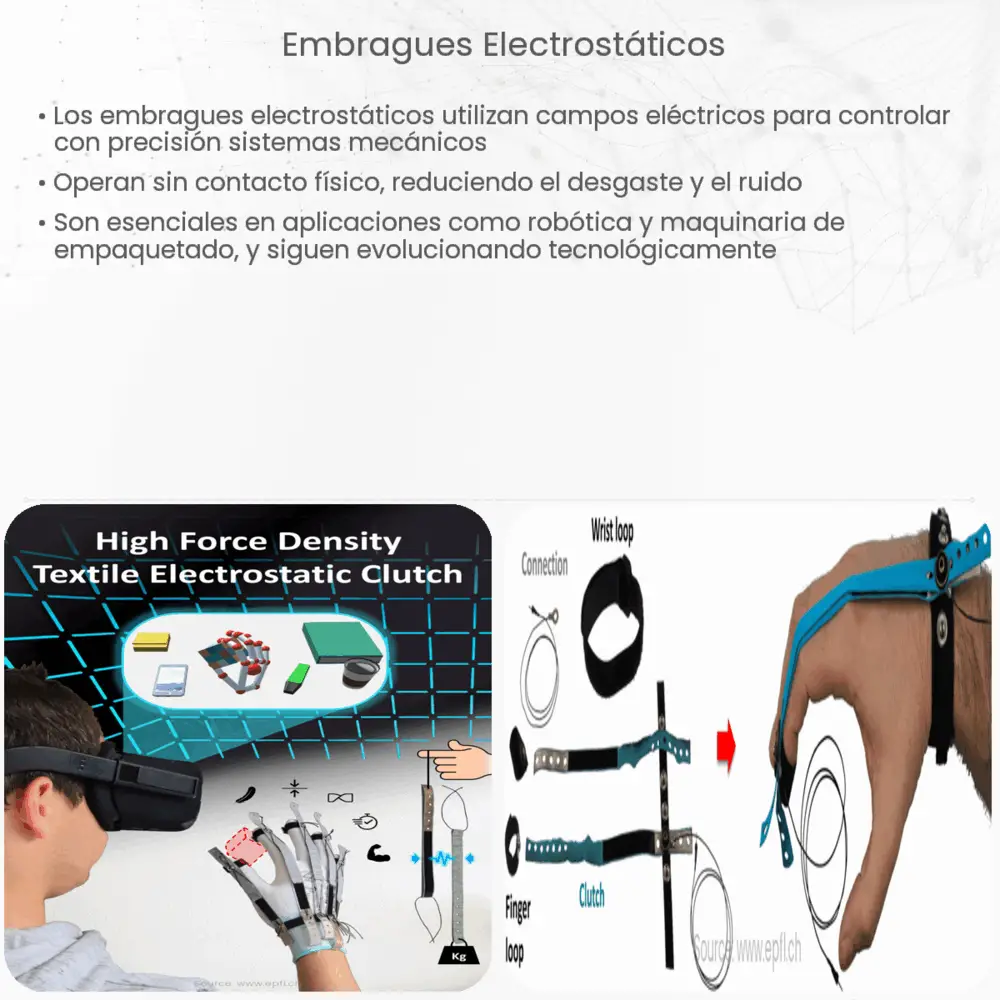 Embragues electrostáticos – Electricity – Magnetism