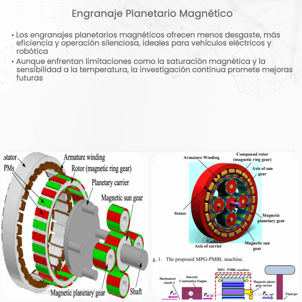 Engranaje planetario magnético – Electricity – Magnetism