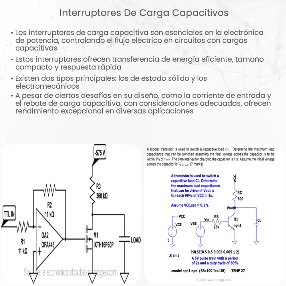 Interruptores de carga capacitivos – Electricity – Magnetism