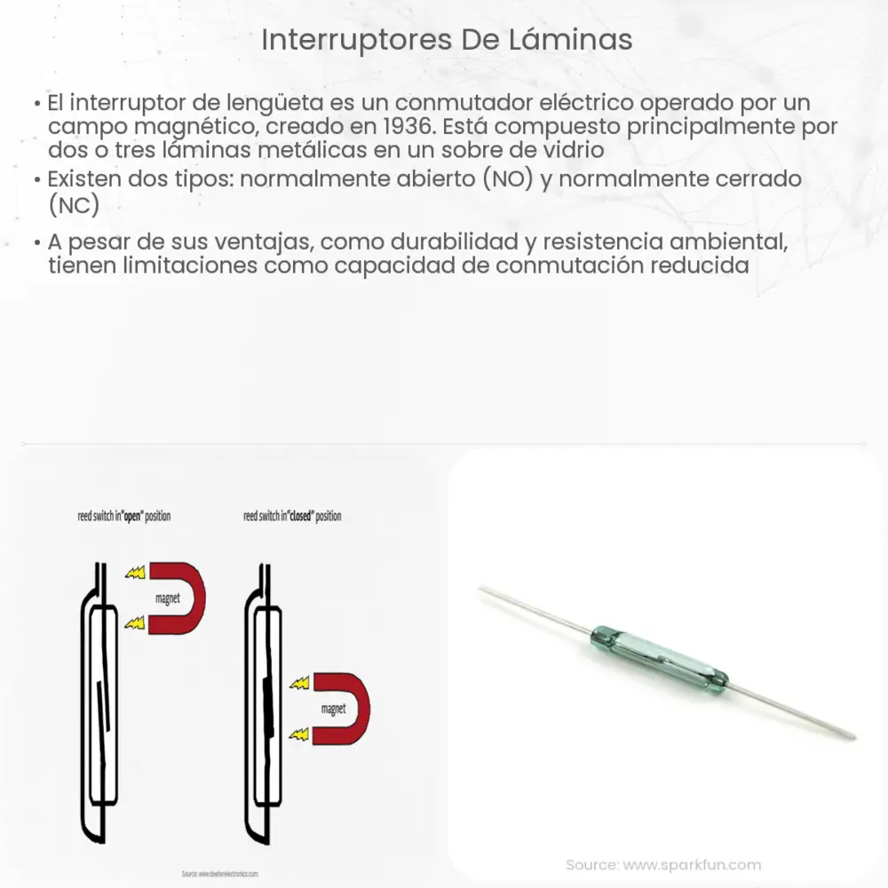 Interruptores de láminas – Electricity – Magnetism