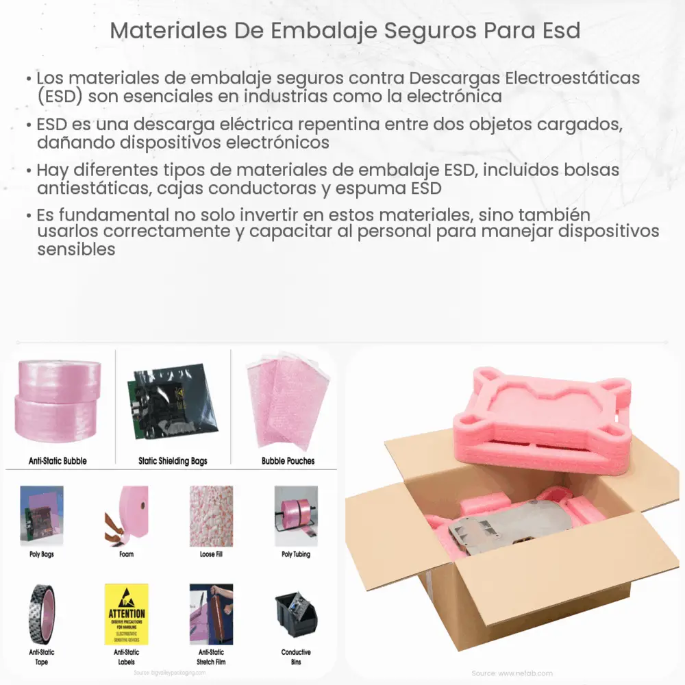 Materiales de embalaje seguros para ESD – Electricity – Magnetism