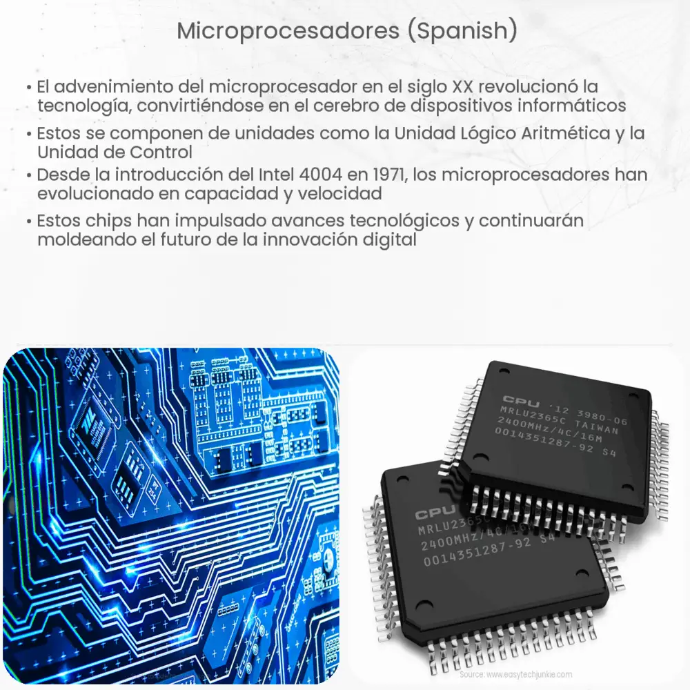 Microprocesadores (Spanish) – Electricity – Magnetism