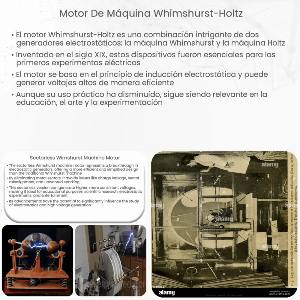 Motor de máquina Töpler-Holtz | How it works, Application & Advantages