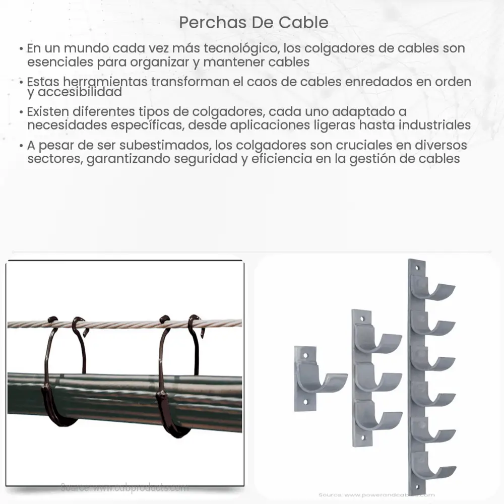 Perchas de cable – Electricity – Magnetism