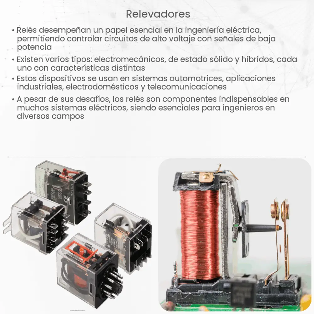 Relevadores | How it works, Application & Advantages