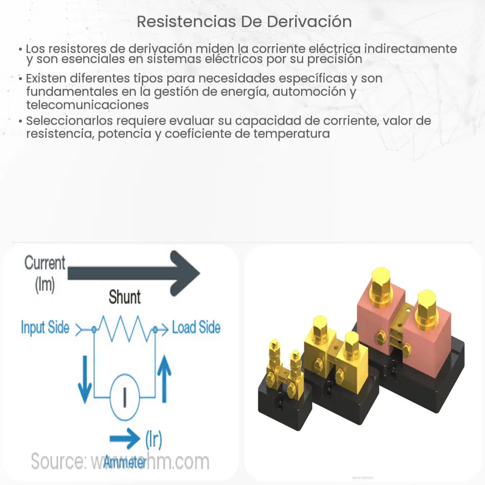 Resistencias de derivación – Electricity – Magnetism