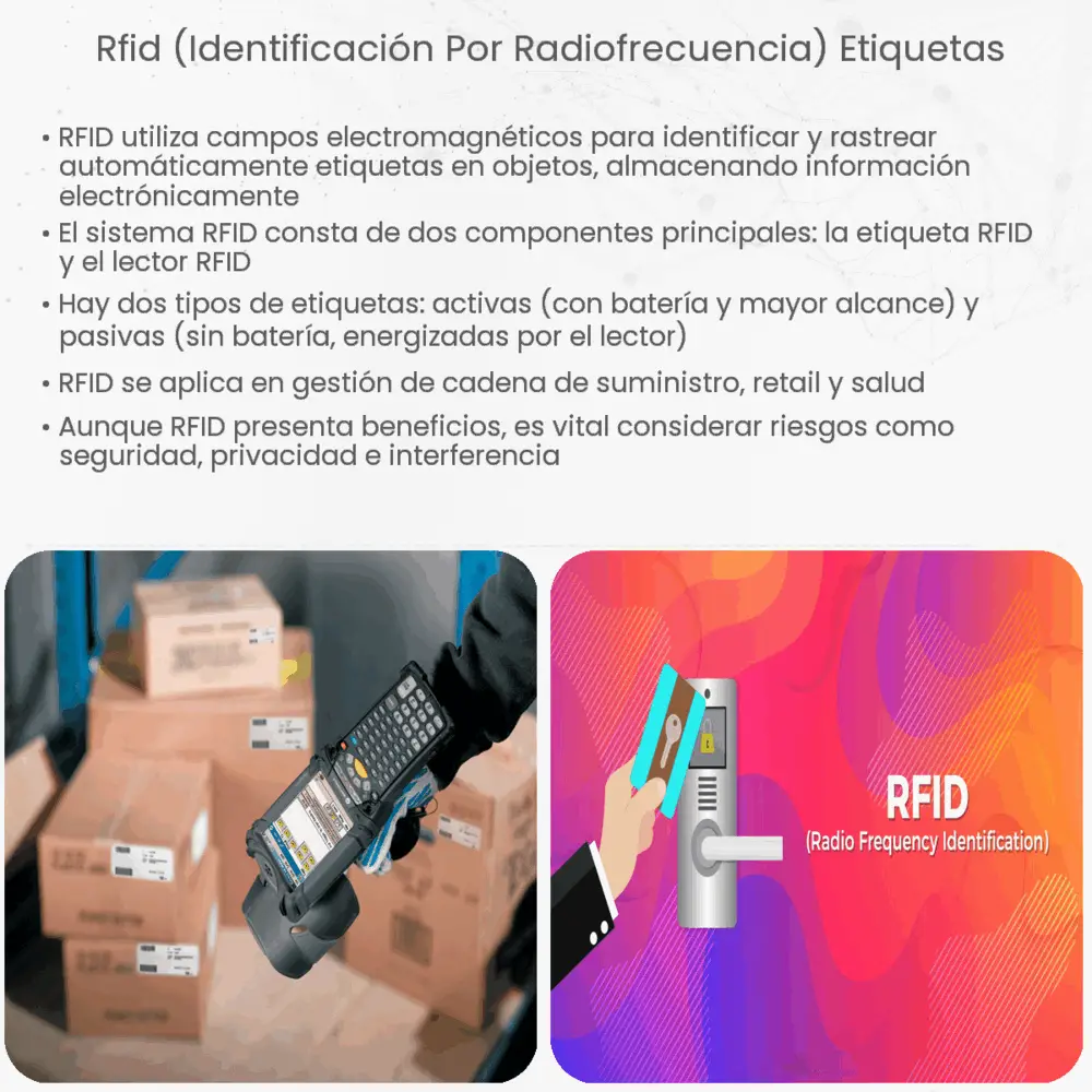 Rfid Identificación Por Radiofrecuencia Etiquetas Electricity