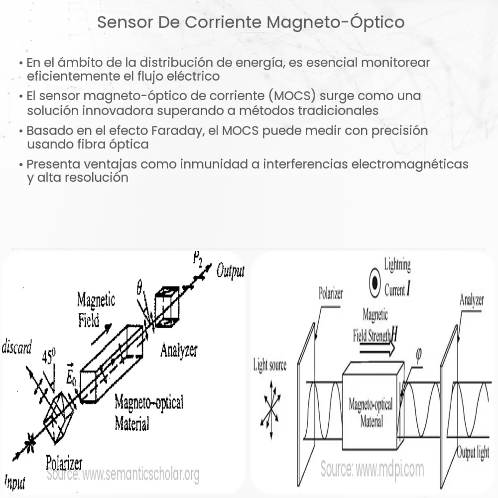 Sensor de corriente magneto-óptico | How it works, Application & Advantages