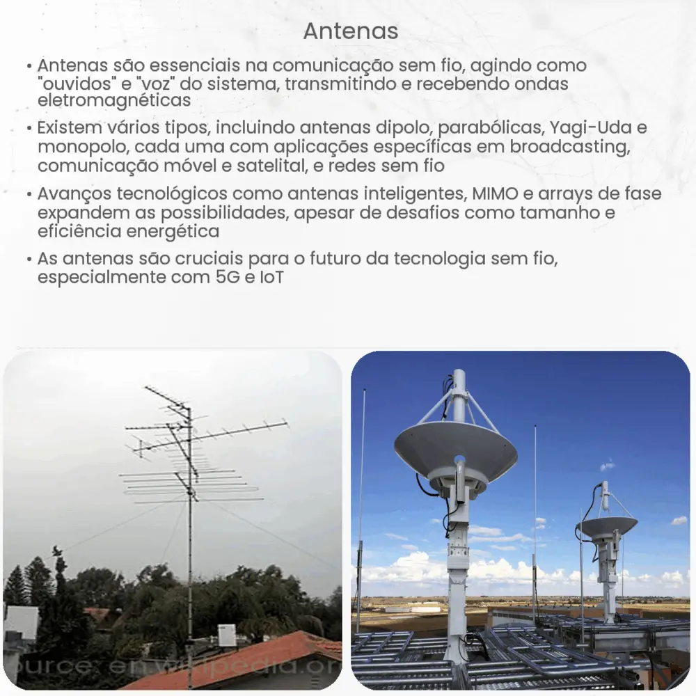 Antenas | Como funciona, aplicação e vantagens