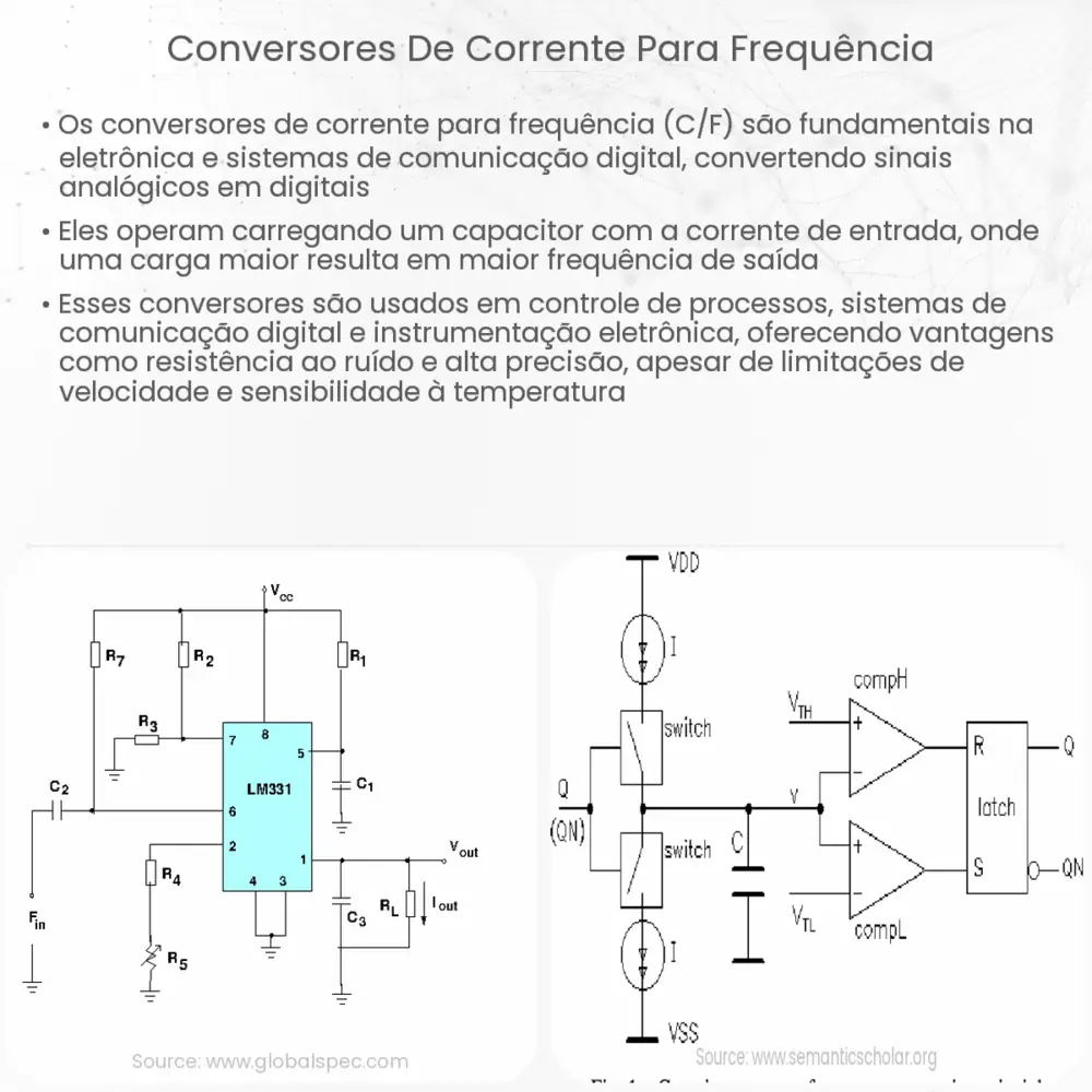 Conversores De Corrente Para Frequência Como Funciona Aplicação E