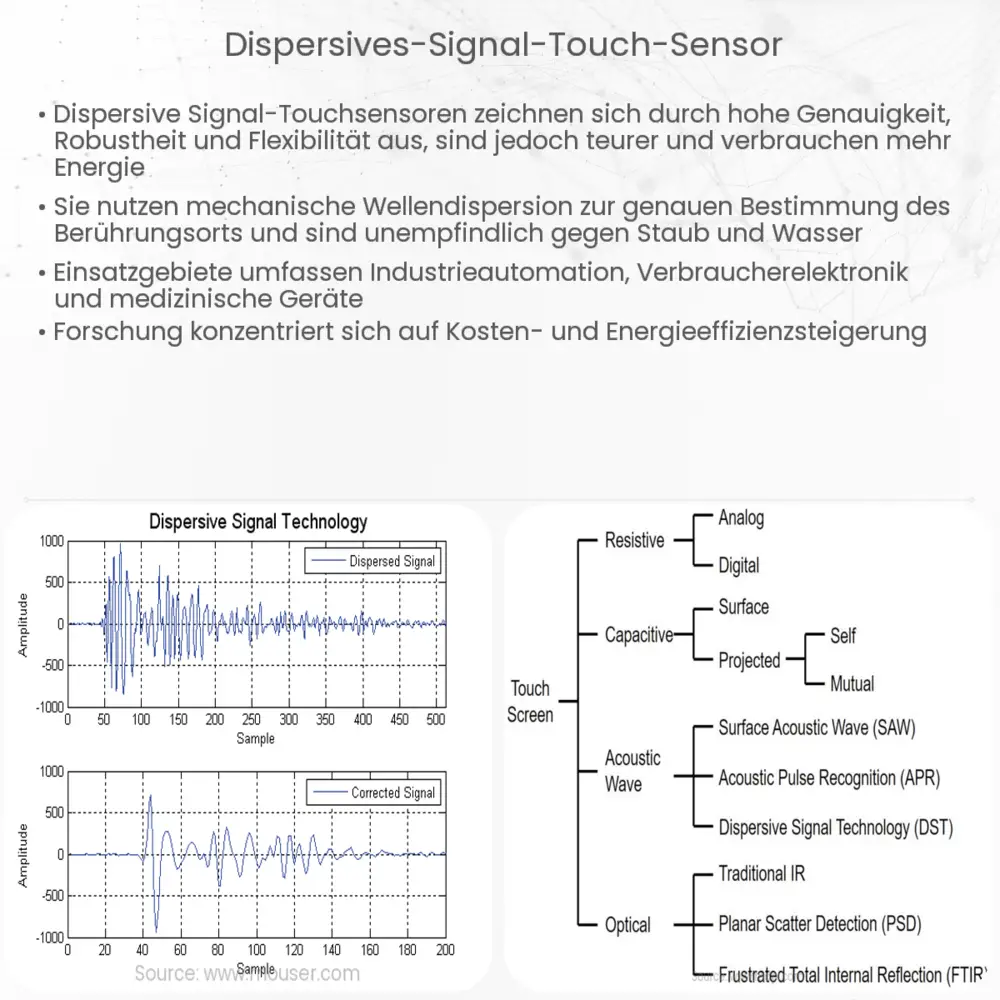 Dispersives Signal-Touch-Sensor – Electricity – Magnetism