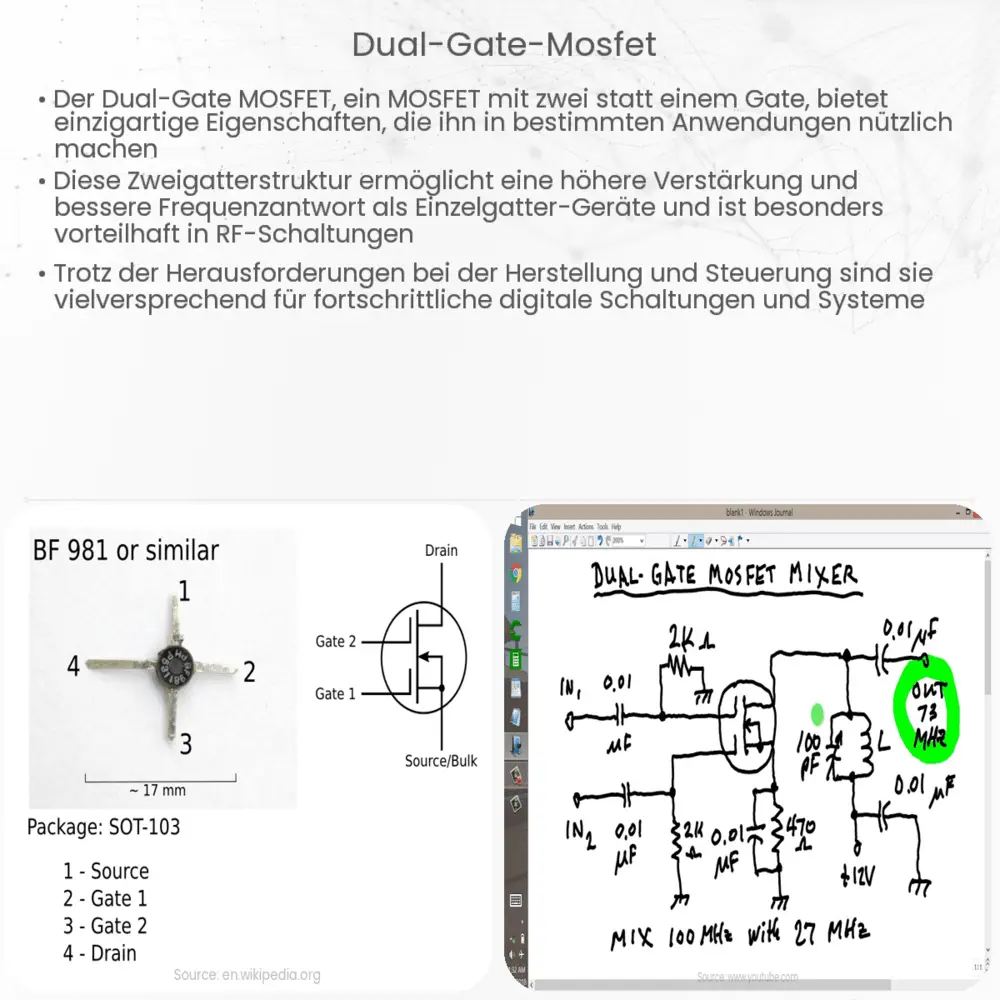 Metall-Oxid-Halbleiter Feldeffekttransistor | Wie es funktioniert, Anwendung & Vorteile