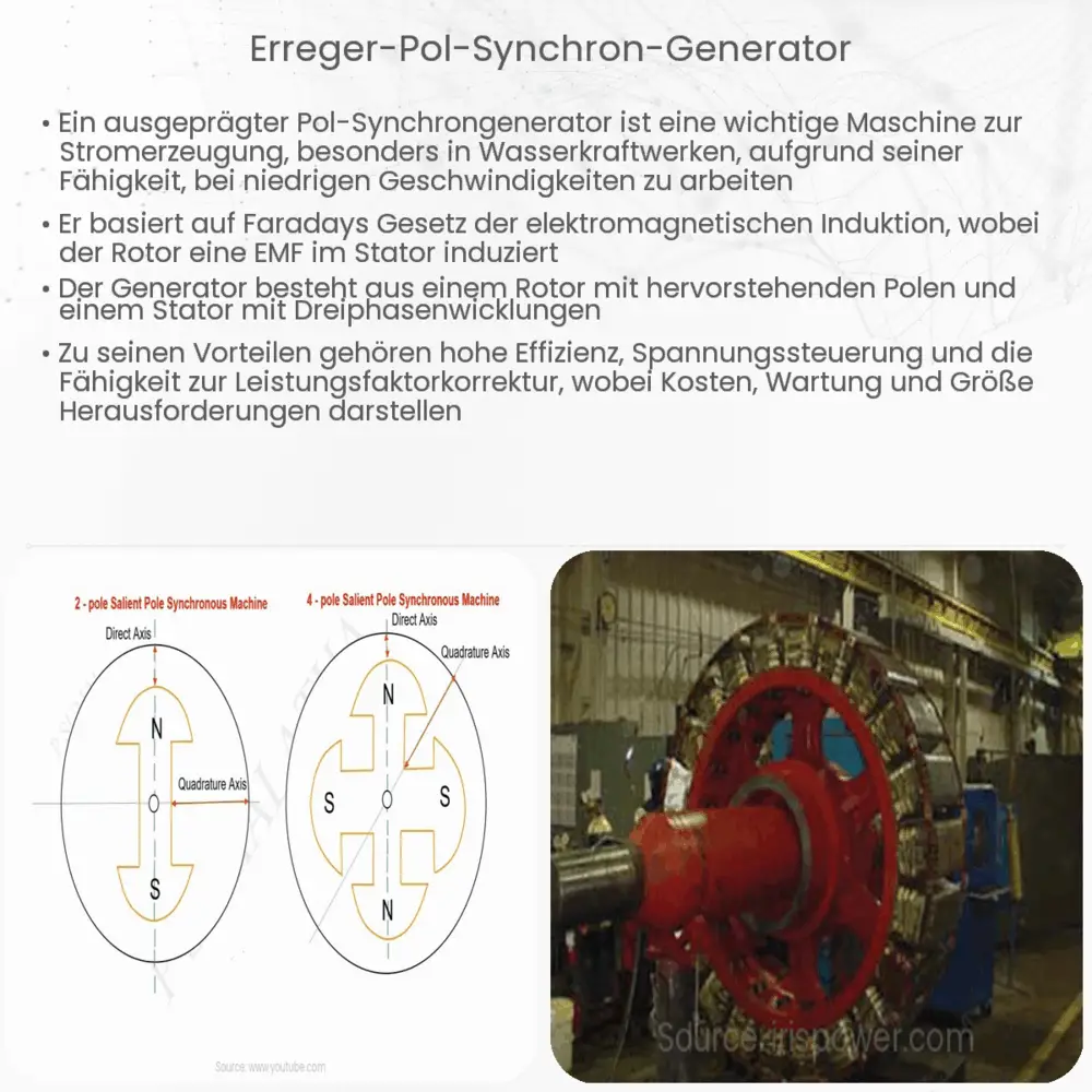 Erreger Pol Synchron-Generator – Electricity – Magnetism