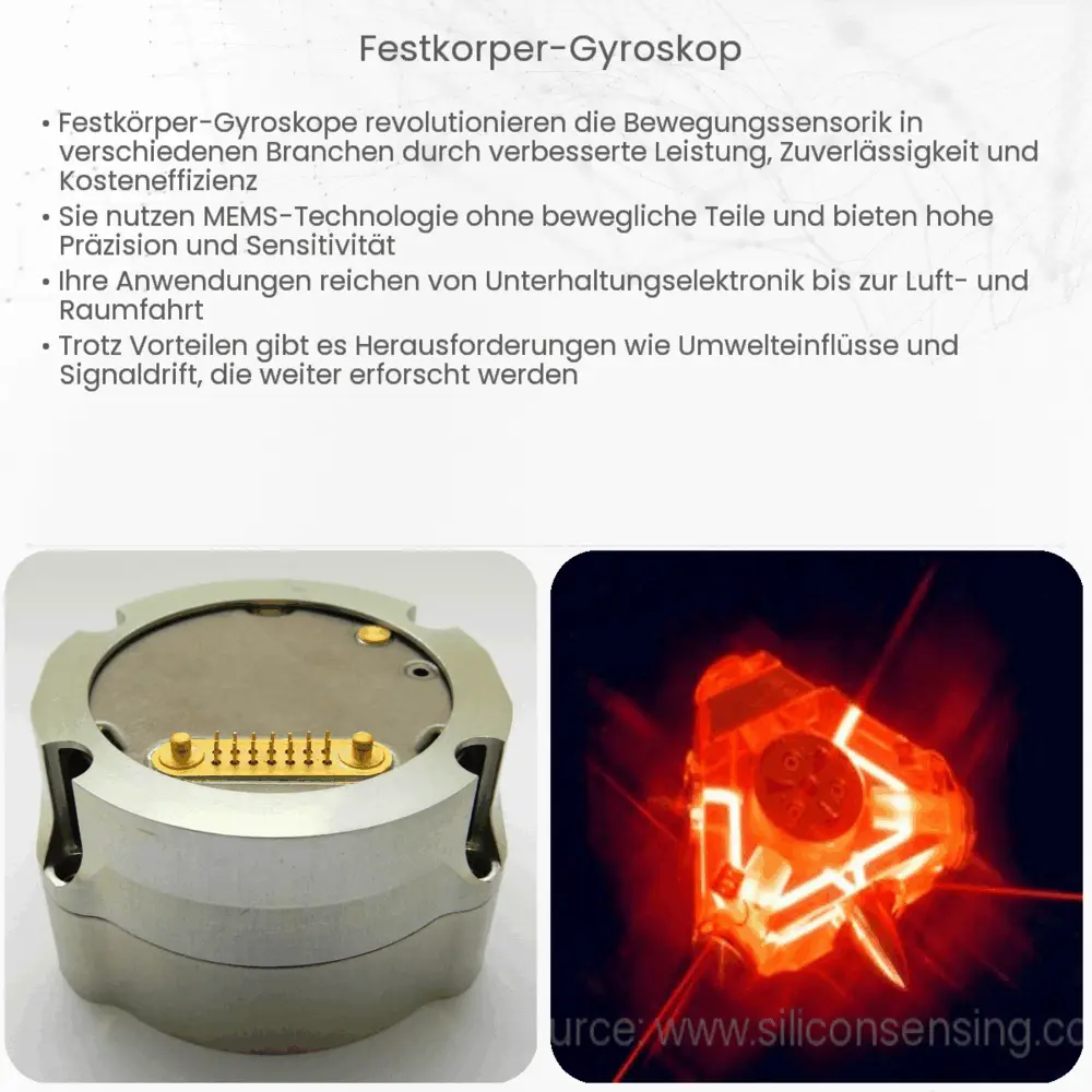 Festkörper-Gyroskop | Wie es funktioniert, Anwendung & Vorteile