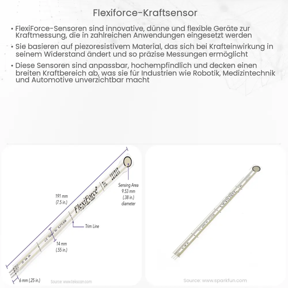 Flexiforce-Kraftsensor – Electricity – Magnetism
