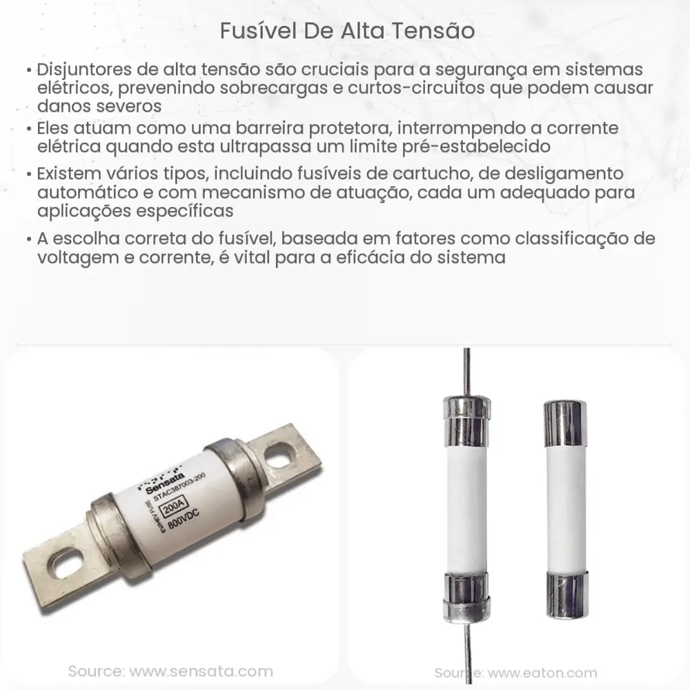 Fusível de alta tensão | Como funciona, aplicação e vantagens
