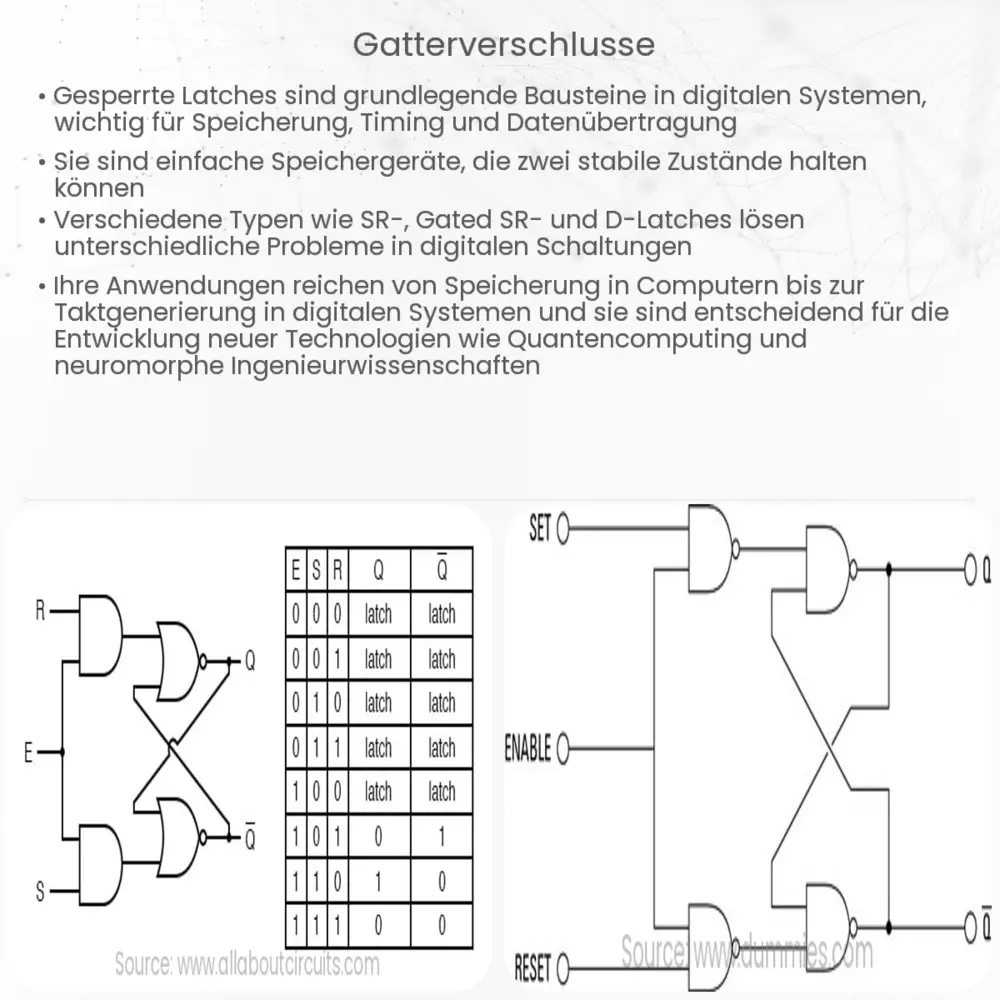 Gatterverschlüsse | Wie es funktioniert, Anwendung & Vorteile