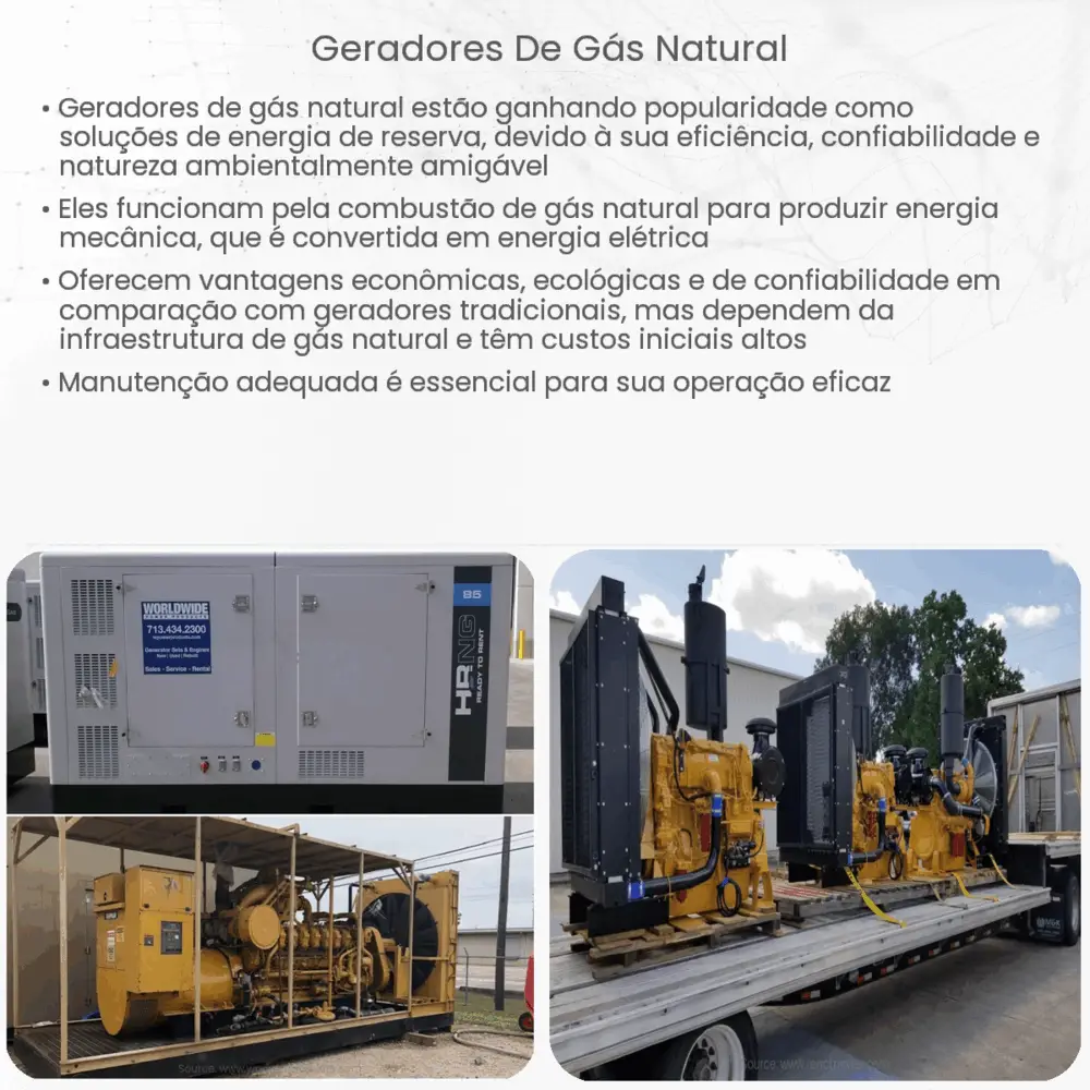 Geradores de Gás Natural | Como funciona, aplicação e vantagens