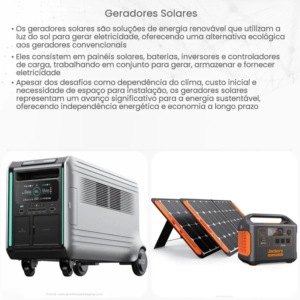 Geradores solares – Electricity – Magnetism