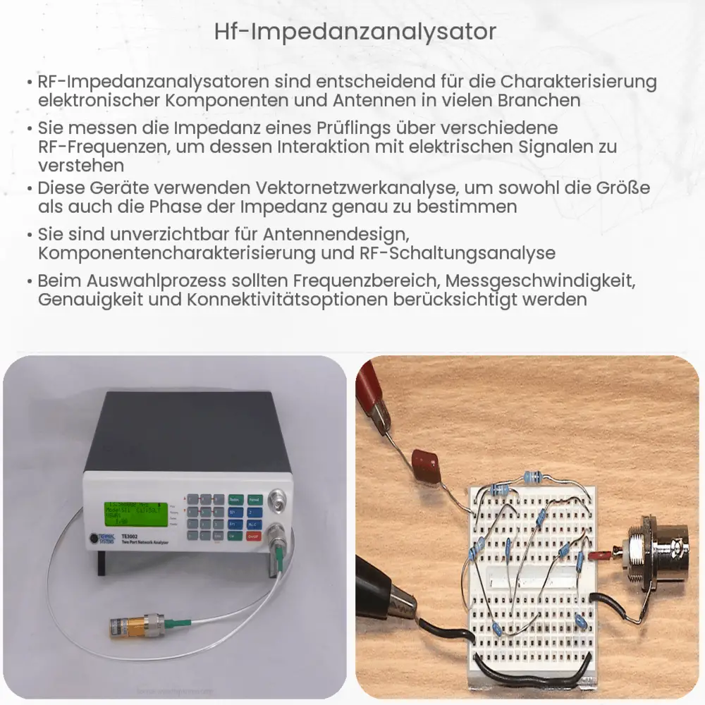 HF-Impedanzanalysator | Wie es funktioniert, Anwendung & Vorteile