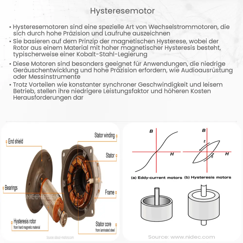 Hysteresemotor – Electricity – Magnetism