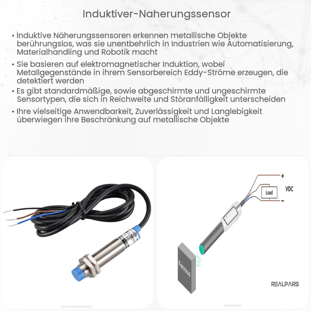 Induktiver Näherungssensor | Wie es funktioniert, Anwendung & Vorteile