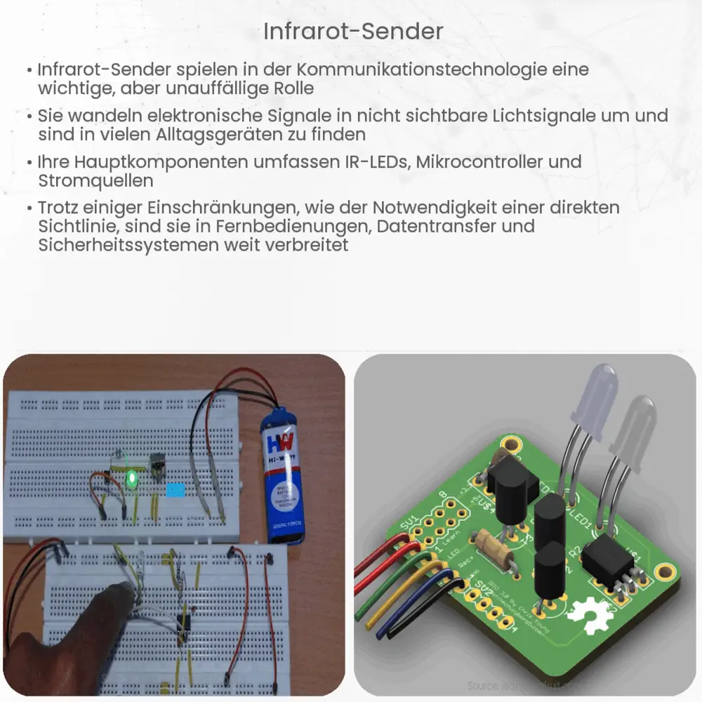 Infrarot-Sender – Electricity – Magnetism