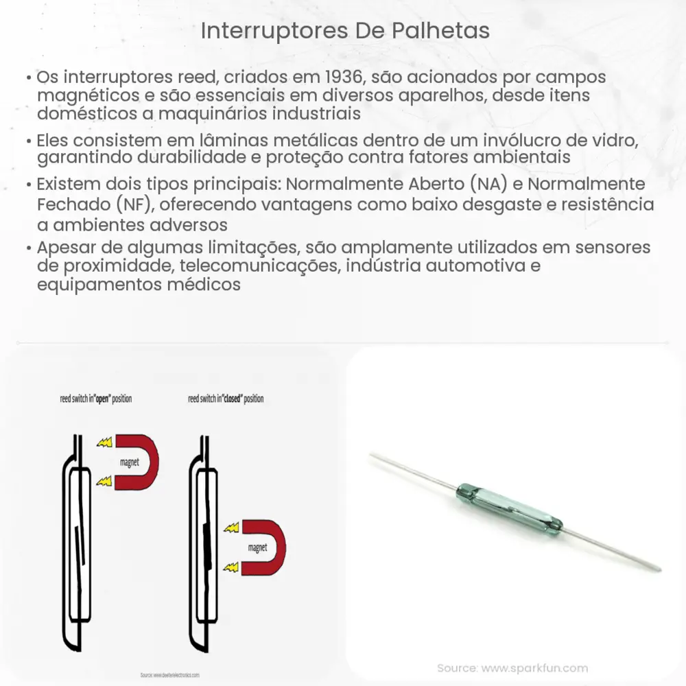 Interruptores de palhetas – Electricity – Magnetism
