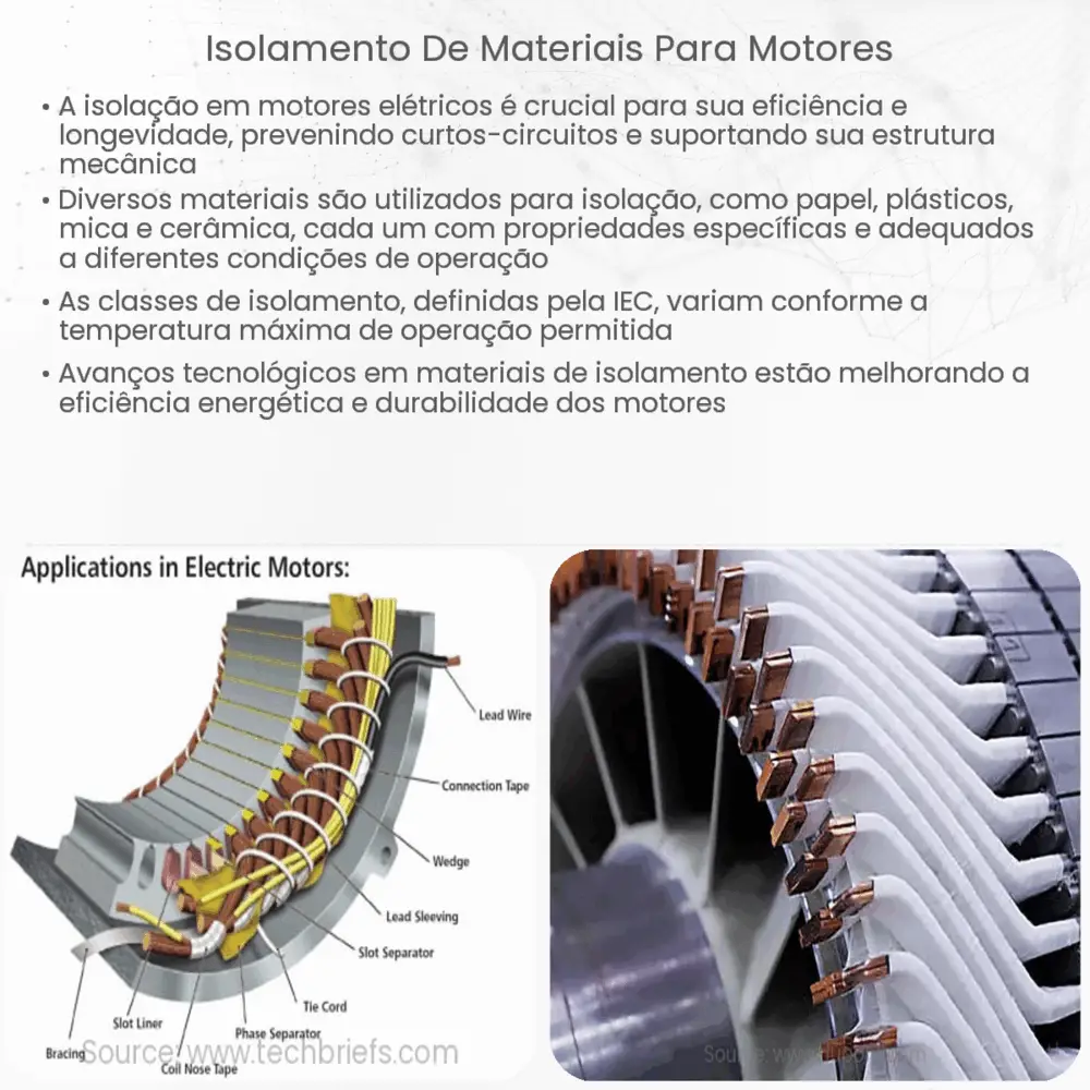 Isolamento de materiais para motores | Como funciona, aplicação e vantagens