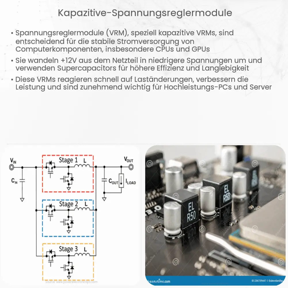 Kapazitive Spannungsreglermodule | Wie es funktioniert, Anwendung ...