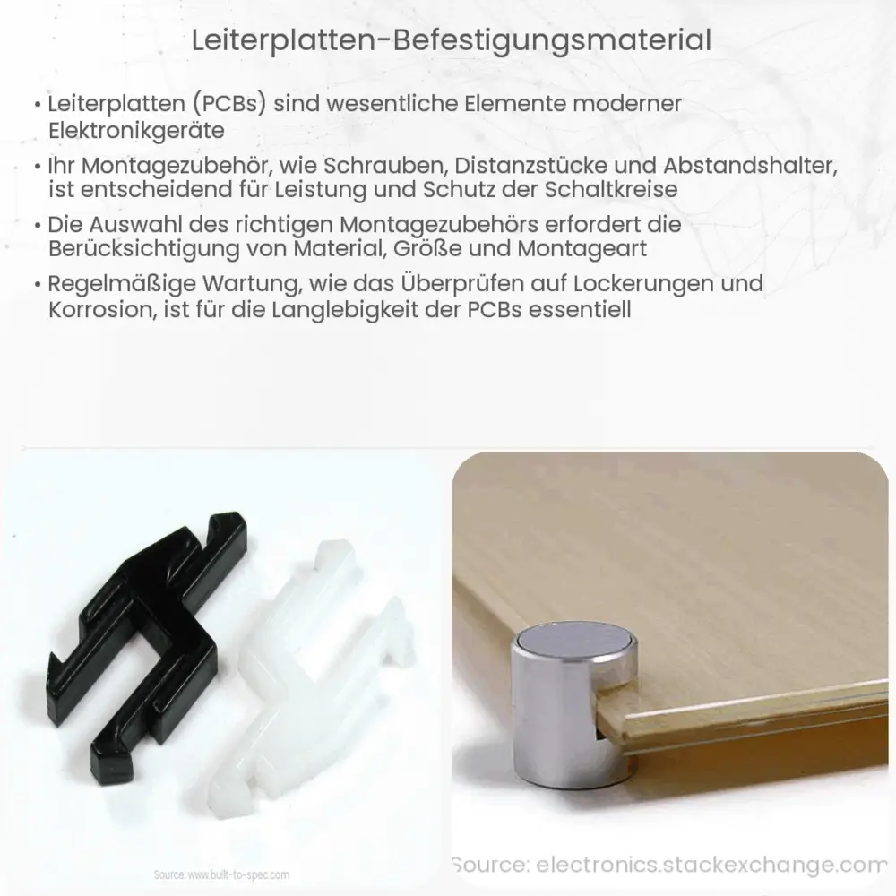 Leiterplatten-Befestigungsmaterial | Wie es funktioniert, Anwendung ...