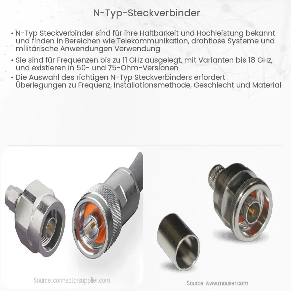 N-Typ-Steckverbinder – Electricity – Magnetism