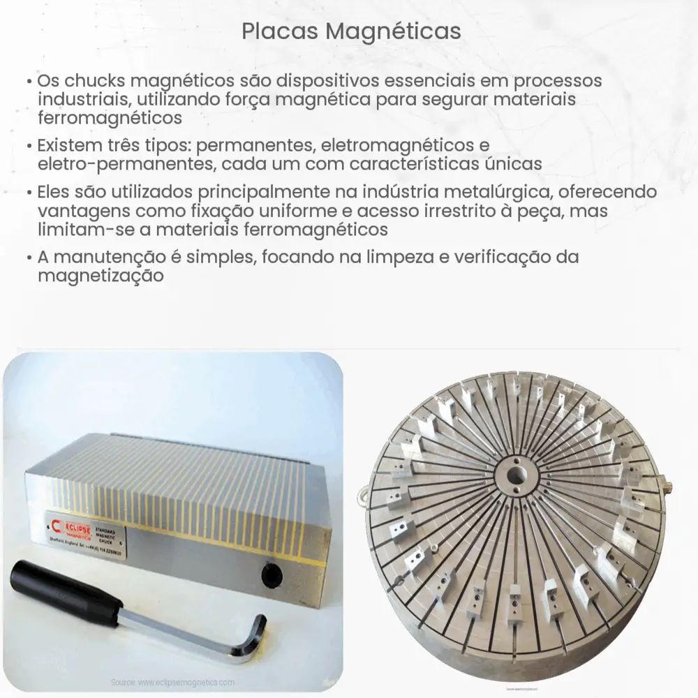 Placas magnéticas | Como funciona, aplicação e vantagens